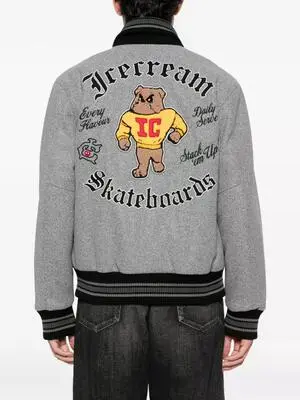 ICECREAM Logo-appliqué Bomber Jacket
