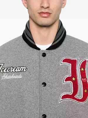 ICECREAM Logo-appliqué Bomber Jacket