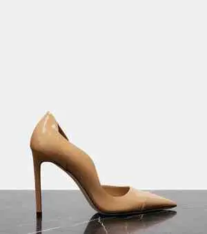 JIMMY CHOO Brigitte 100 Patent Leather Pumps