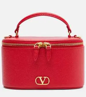 Valentino Garavani Vlogo Mini Vanity Bag - Red