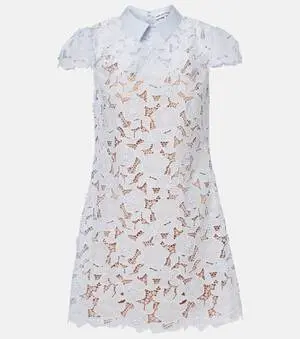SELF-PORTRAIT Lace Minidress