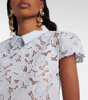 SELF-PORTRAIT Lace Minidress