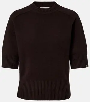 Extreme Cashmere Lauren Knitted Cashmere-blend Top