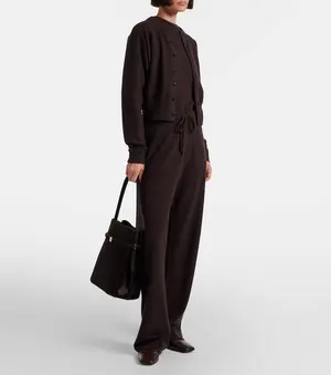 Extreme Cashmere Run Cashmere-blend Track Pants