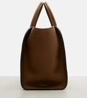 THE ROW Marlo 12 Leather Tote Bag - Brown