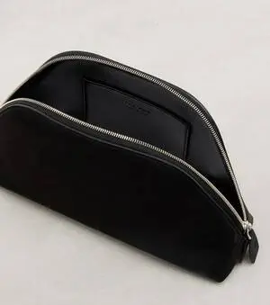 THE ROW Devon Suede Clutch