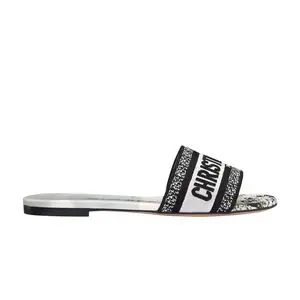 Dior Dway Plan De Paris Slides - White