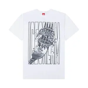 ICECREAM Pasta Short-sleeve Tee - White