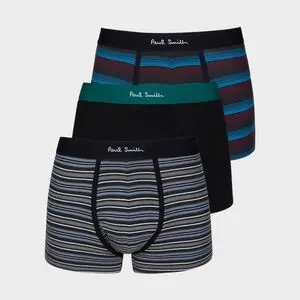 Paul Smith Stripe Mixed Boxer Briefs Three Pack - Multicolour