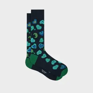 Paul Smith Cotton-blend Socks - Blue