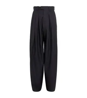 WILLY CHAVARRIA Virgin Wool Cascada Tailored Trousers