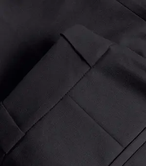WILLY CHAVARRIA Virgin Wool Cascada Tailored Trousers
