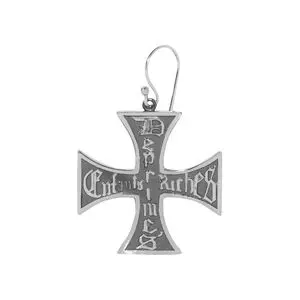 Enfants Riches Déprimés Cross Earring - Silver