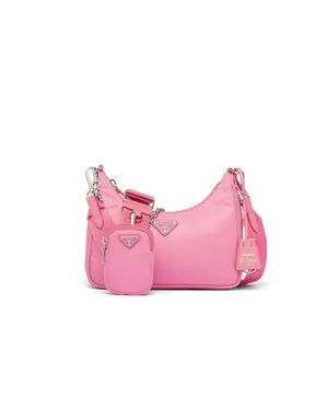 Prada Re-edition 2005 Re-nylon Bag - Pink