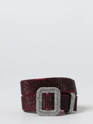 Benedetta Bruzziches Embellished Belt - Red