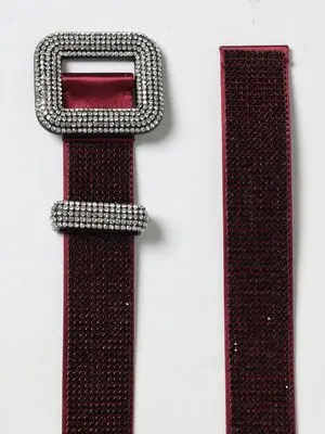 Benedetta Bruzziches Embellished Belt - Red