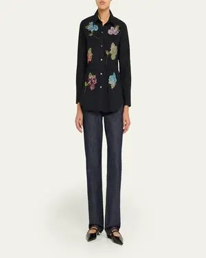 Libertine Primrose Embellished Classic Shirt