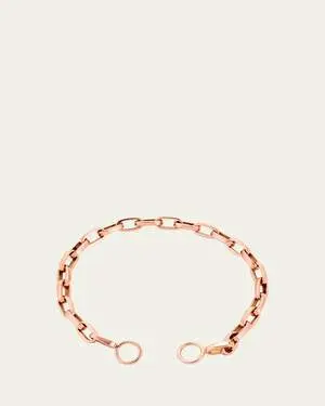 MARLA AARON 14k Rose Gold Biker Chain Bracelet
