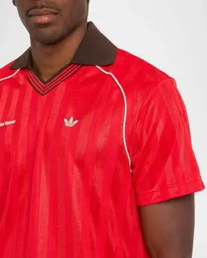 Adidas X Wales Bonner & Apos;s Jacquard Football T-shirt - Better Sca