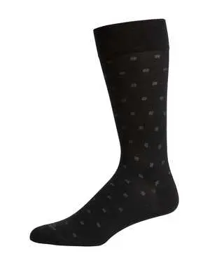 MARCOLIANI Marcoliani Modal Cashmere Micro Polka Dot Socks