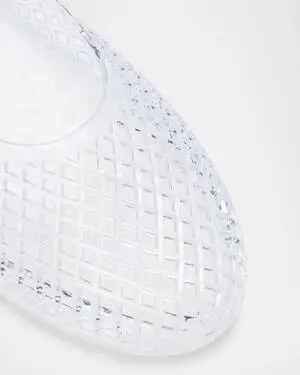 ANCIENT GREEK SANDALS Iro Jelly Ballerina Flats - Clear