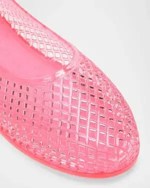 ANCIENT GREEK SANDALS Iro Ballerina Flats - Pink