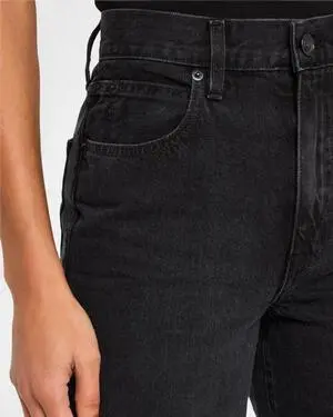 SLVRLAKE Grace Wide-leg Jeans - Black