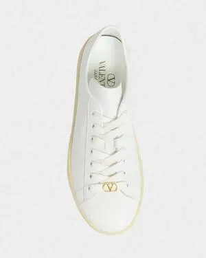 Valentino Garavani Royco Vlogo Low-top Sneakers - Bianco/green