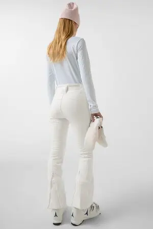 Bogner Zula Softshell Ski Trousers - Off-white