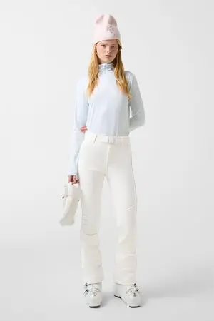 Bogner Zula Softshell Ski Trousers - Off-white