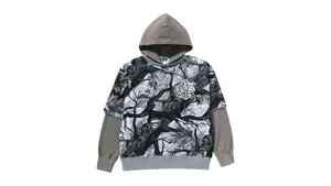 A BATHING APE Layered Pullover Hoodie