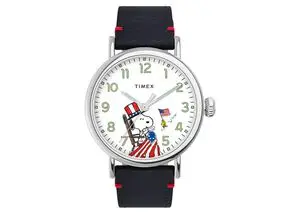 TIMEX Standard X Peanuts Snoopy Usa Watch - Stainless Steel