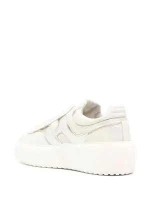 Hogan H-stripes Platform Sneakers - Neutrals