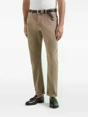 Brunello Cucinelli Five-pocket Denim Jeans - Brown