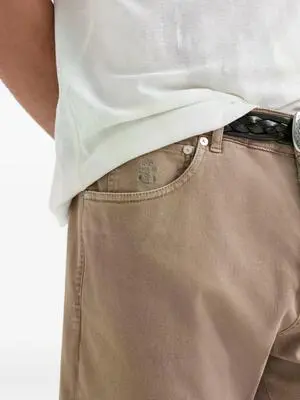 Brunello Cucinelli Five-pocket Denim Jeans - Brown