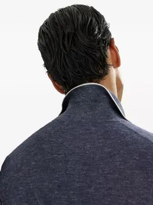 Brunello Cucinelli Long-sleeve Button-fastening Polo Shirt