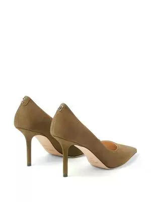JIMMY CHOO Love 85 Pointed-toe Pumps - Green