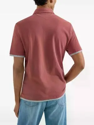 Brunello Cucinelli Short-sleeve Polo Shirt