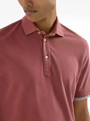 Brunello Cucinelli Short-sleeve Polo Shirt