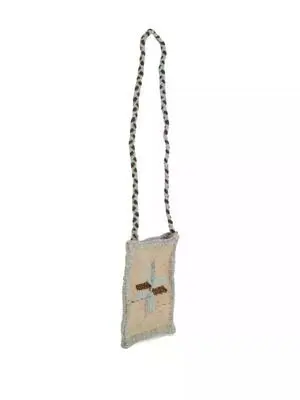 CHAMULA Embroidered Messenger Bag