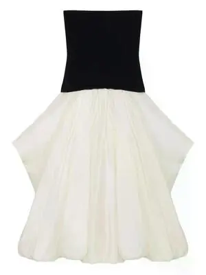 Simkhai Izzy Strapless Midi Dress