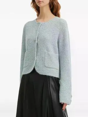 B+AB Pocket Buttoned Cardigan - Blue
