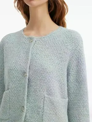 B+AB Pocket Buttoned Cardigan - Blue