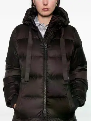 Marc O'polo Quilted Hooded Zip Coat