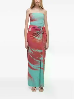 Simkhai Emma Strapless Maxi Dress