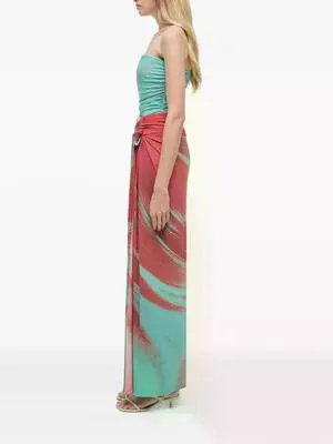 Simkhai Emma Strapless Maxi Dress