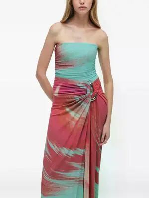 Simkhai Emma Strapless Maxi Dress