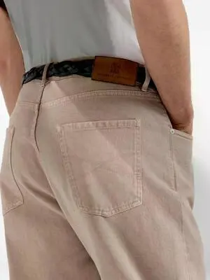 Brunello Cucinelli Five-pocket Jeans - Brown