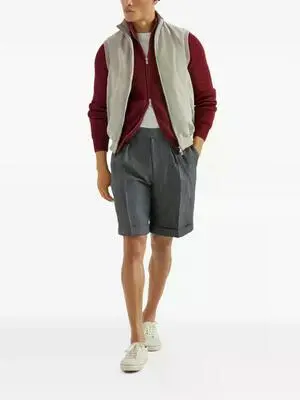 Brunello Cucinelli Bonded Nylon Padded Gilet