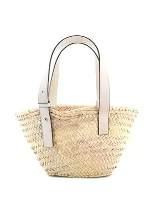 Loewe Basket Raffia Small Tote Bag